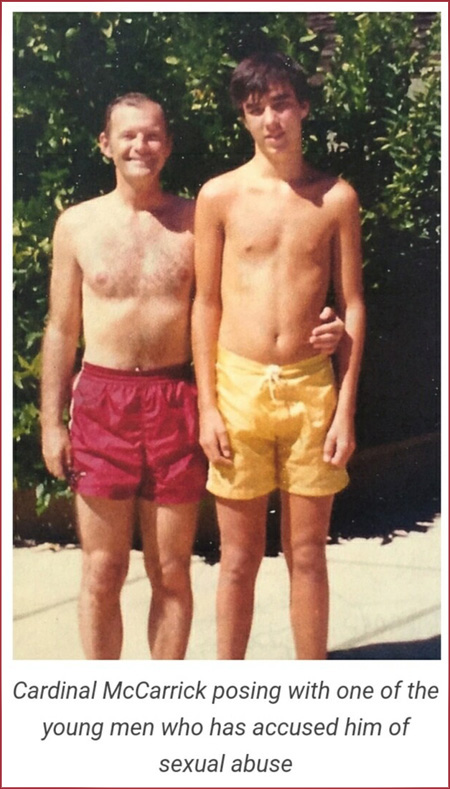 Card. McCarrick fell from grace